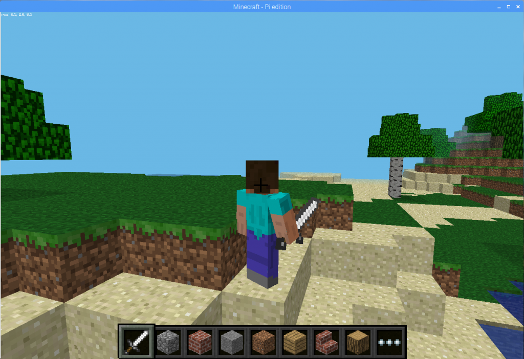 Minecraft – Pi editionをやってみよう！ 第1回 | FABSHOP.JP -デジタルでものづくり！ ファブショップ