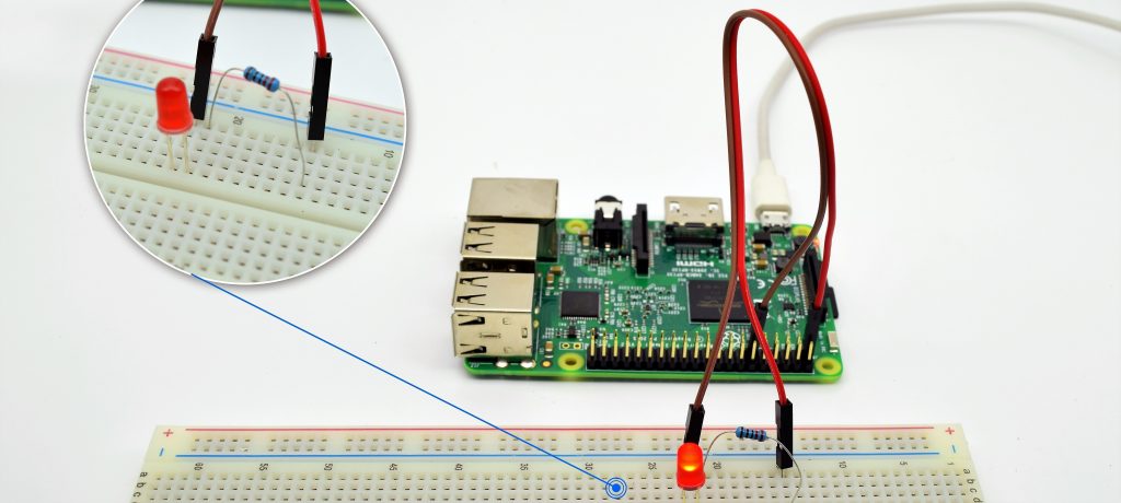 【Lesson1】LEDを点滅させてみる Blinking LED | FABSHOP.JP -デジタルでものづくり！ ファブショップ