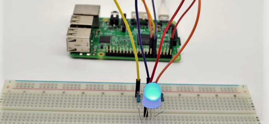 【Lesson6】RGBフルカラーLEDをPWM制御でコントロール！Controlling an RGB LED with PWM ...