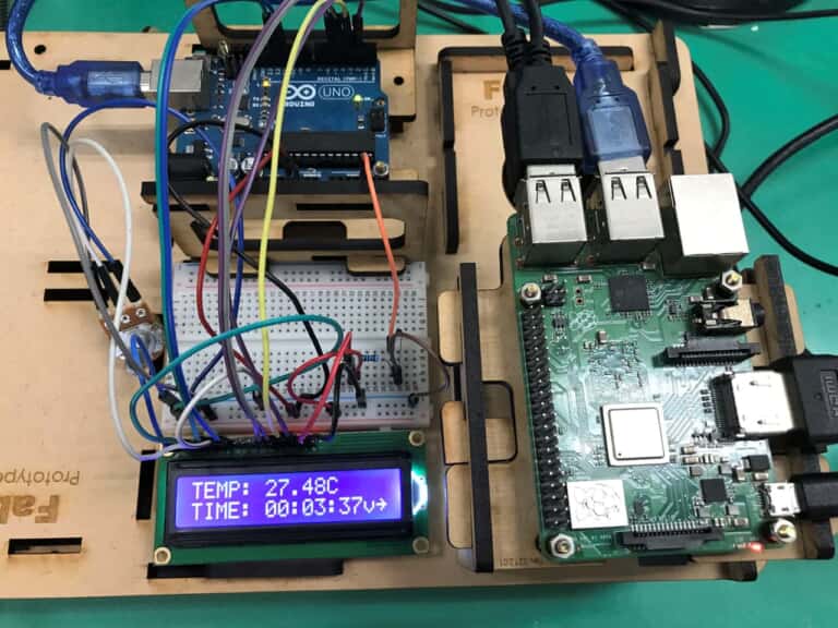 第3回 Arduinoを使って電子回路をコントロールしてみよう【 LCDで温度と時間を表示させる 】 | FABSHOP.JP -デジタルでものづくり！ ファブショップ