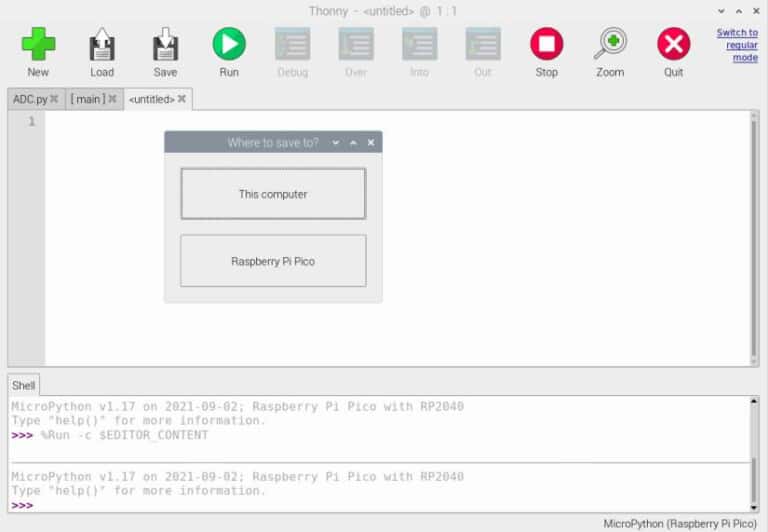 Raspberry Pi Picoの使い方ーLEDを光らせてみよう | FABSHOP.JP -デジタルでものづくり！ ファブショップ